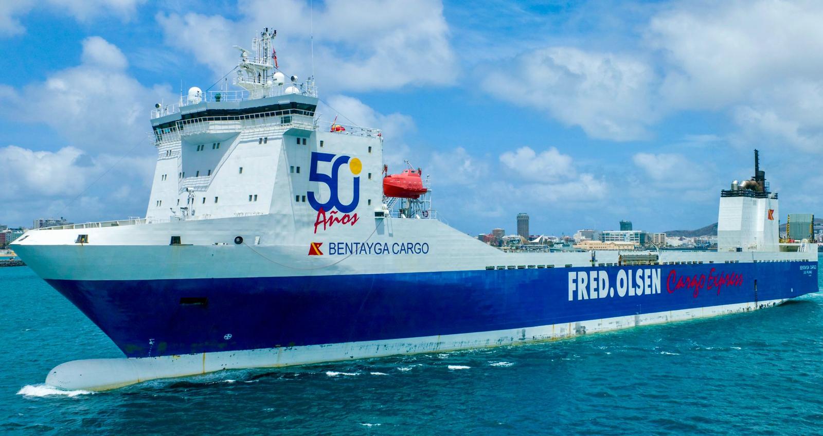 Ya está operativa la nueva ruta marítima de Fred. Olsen Express destinada al transporte de ...